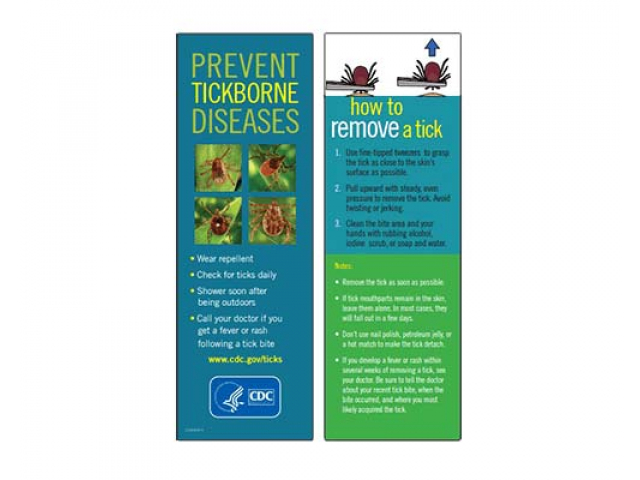 Free Prevent Tickborne Diseases Bookmark By CDC | FreebieOrBust Freebies!